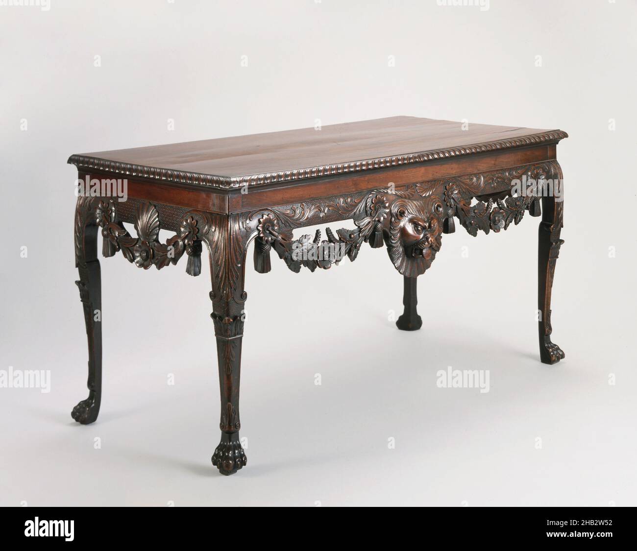 Side Table, Irish, c.1750, Mahogany, oak, and pine, Made in Dublin ...