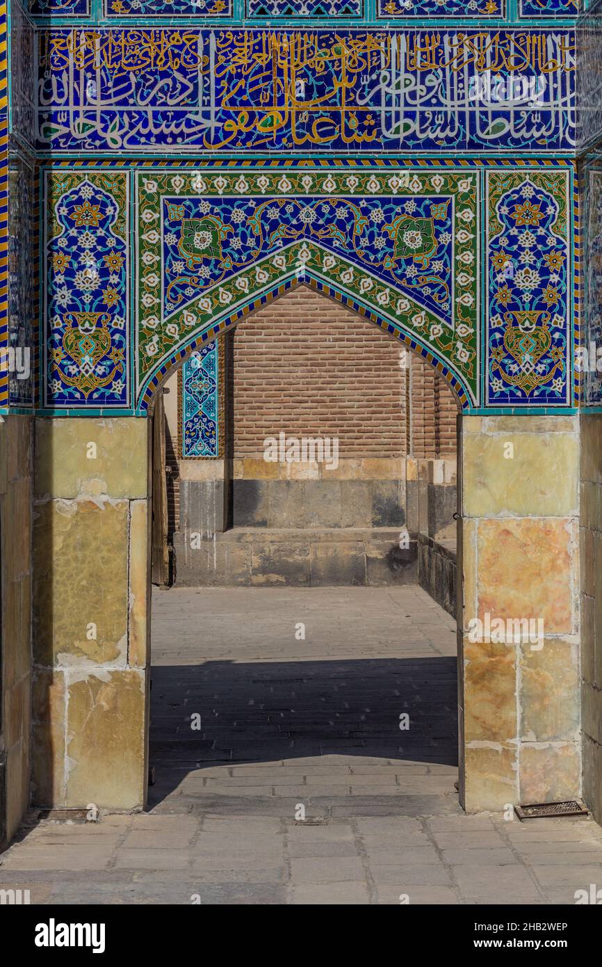 Gate of Sheikh Safi Al-Din Ardabili Shrine in Ardabil, Iran Stock Photo ...