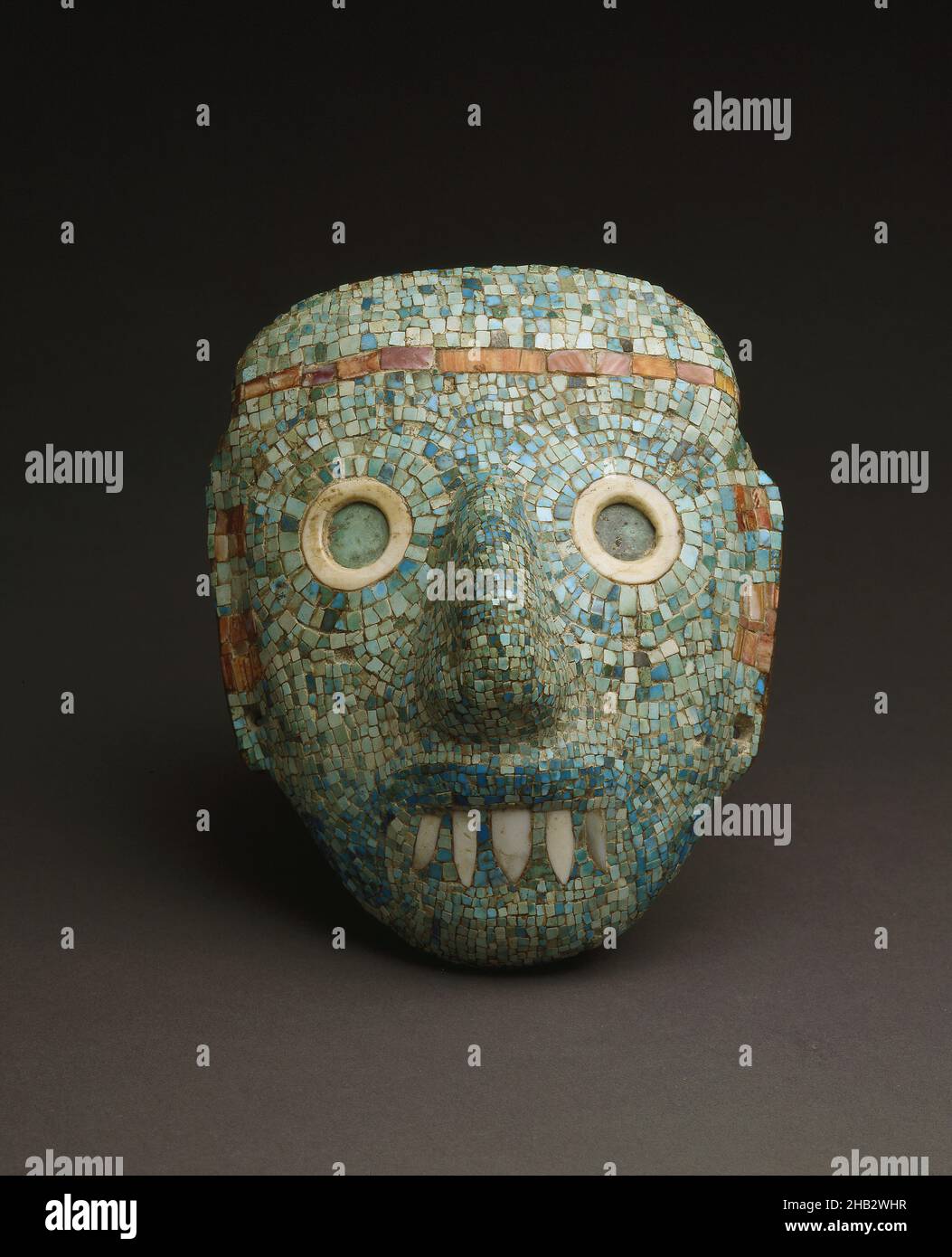 Mask, Mixtec, Late Postclassic period, c.1200–1521, c.1300–1500, Stone ...