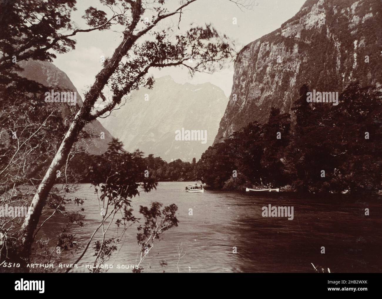 Milford sound arthur river hi-res stock photography and images - Alamy