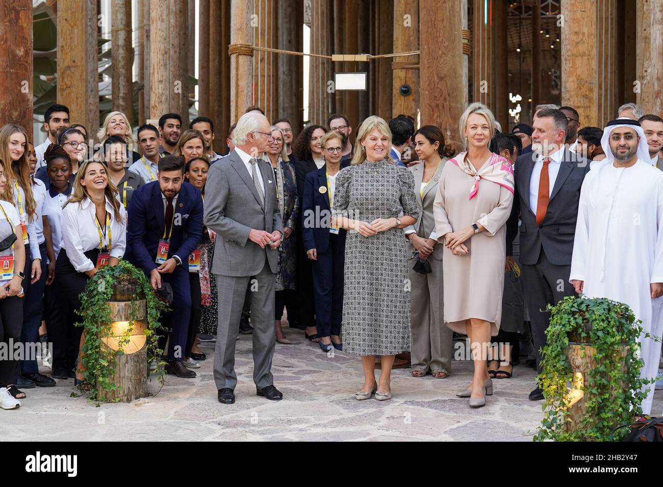 Dubai, UAE. 16th Dec, 2021. EXPO 2020 DUBAI, 16 December 2021 King Carl ...