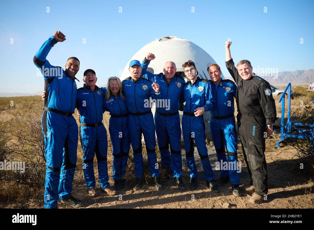 Texas, USA. 11th Dec, 2021. Blue Origin today successfully completed ...