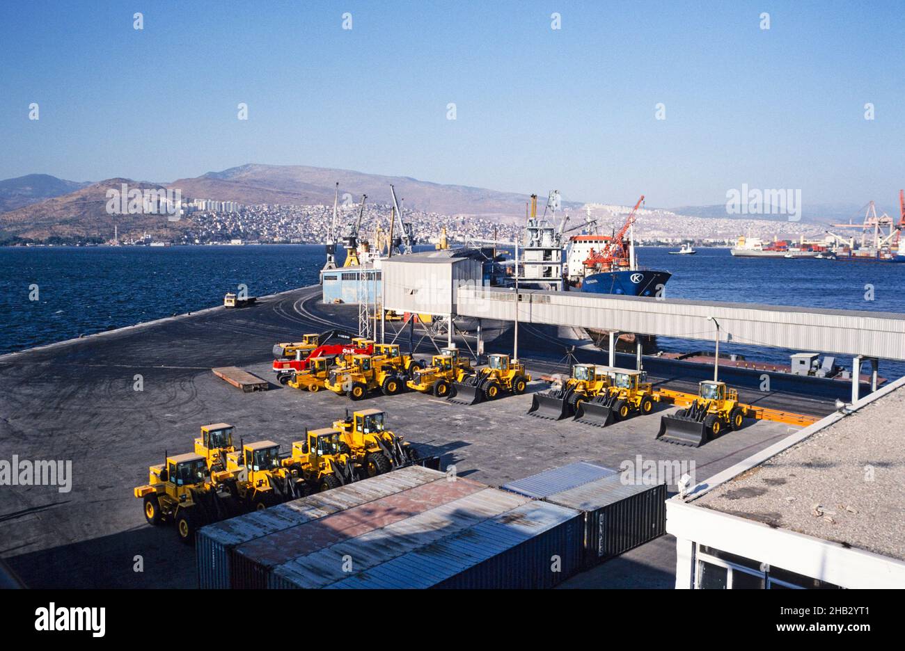 Port of Izmir, Turkey in 1997 Stock Photo - Alamy
