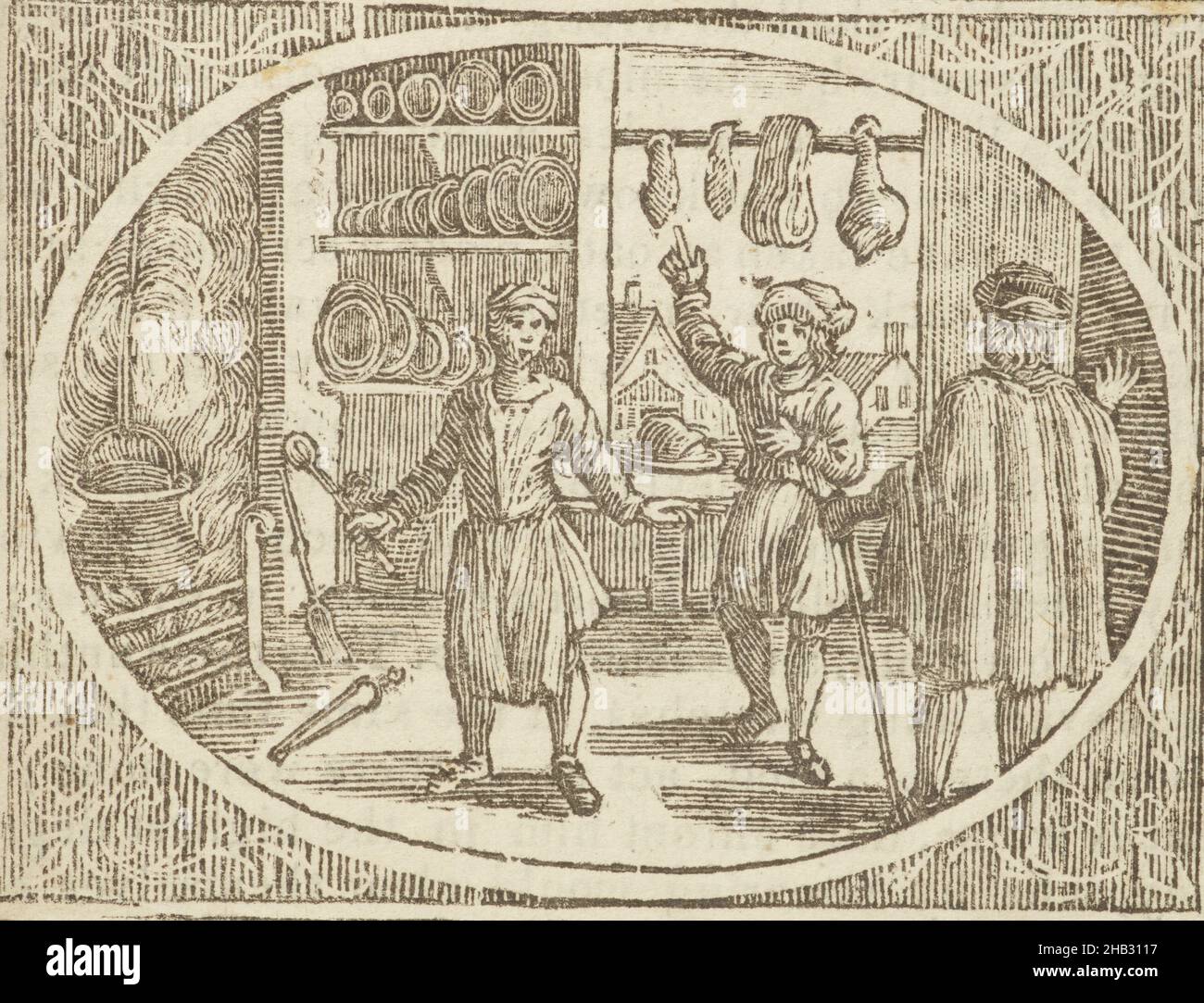 Wood engraving, Thomas Bewick, artist, England, wood engraving Stock ...