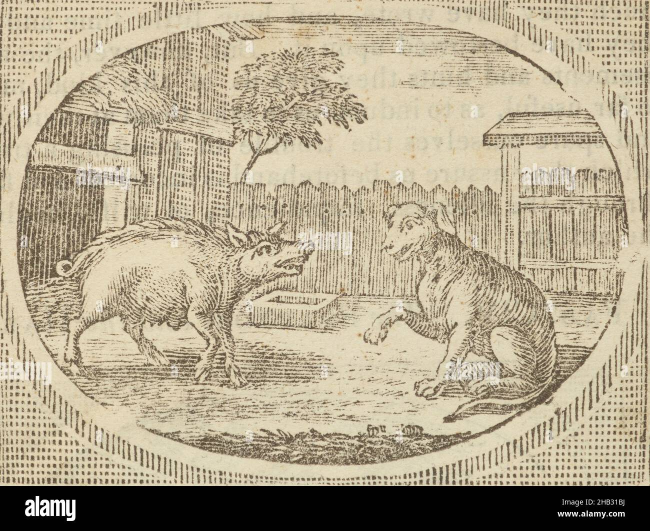 Wood engraving, Thomas Bewick, artist, England, wood engraving Stock ...