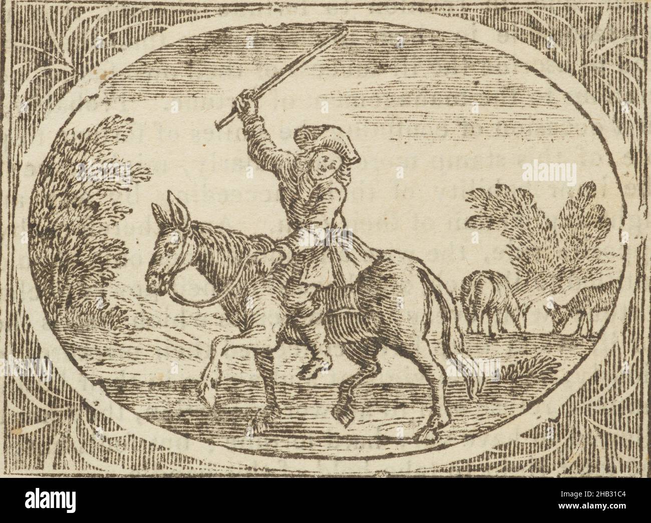 Wood engraving, Thomas Bewick, artist, England, wood engraving Stock ...