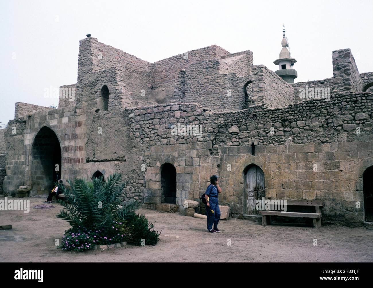 Aqaba Castle, Mamluk Castle, Aqaba, Jordan, Crusaders fortress in 1998 ...