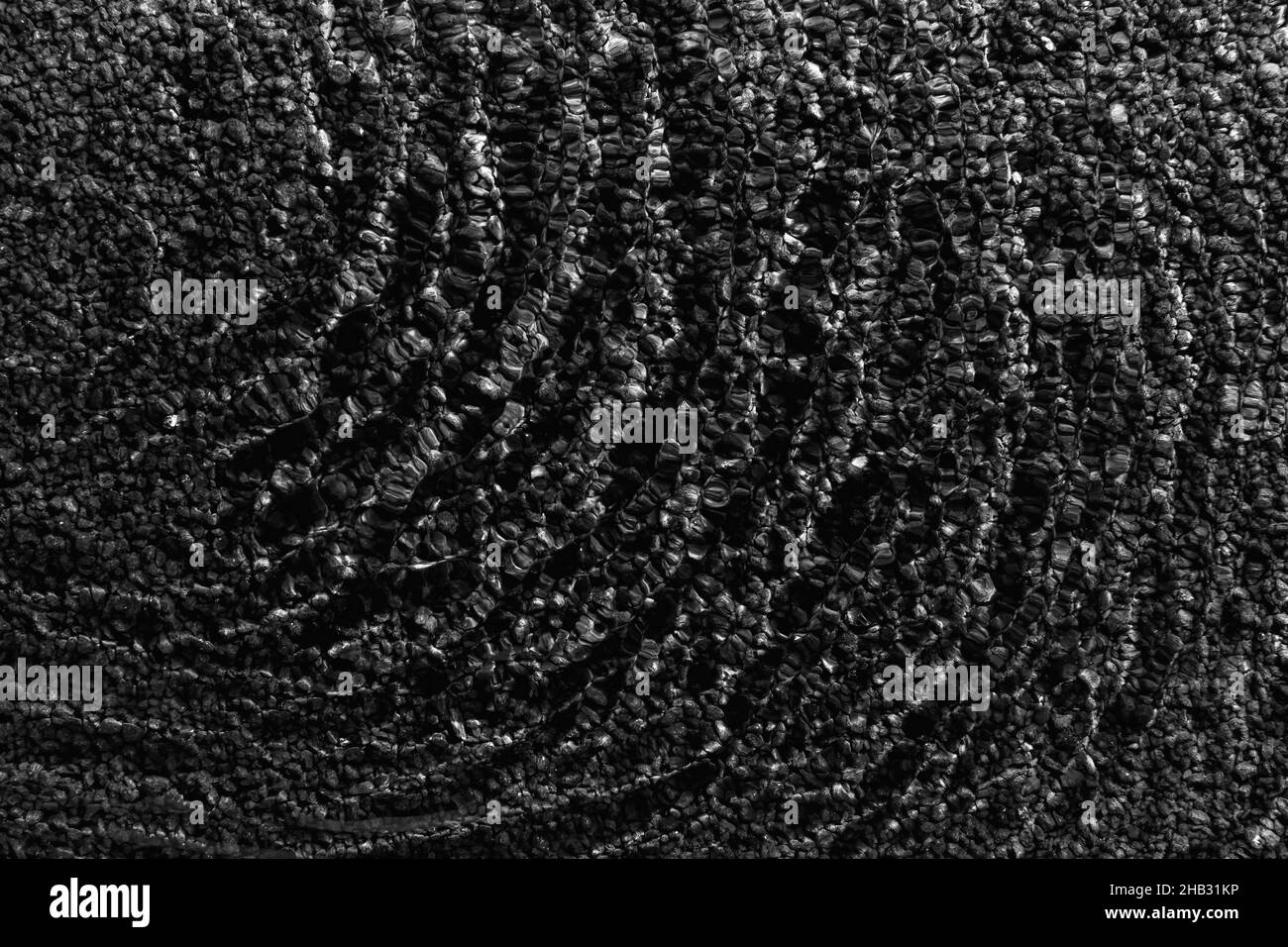 Tranquil sea water surface waves Black and White Stock Photos & Images ...