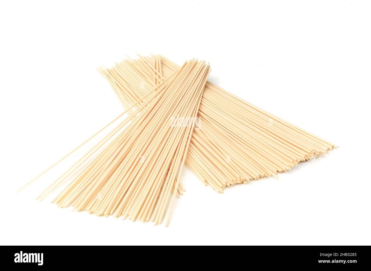 Uncooked spaghetti cutout Cut Out Stock Images & Pictures - Alamy