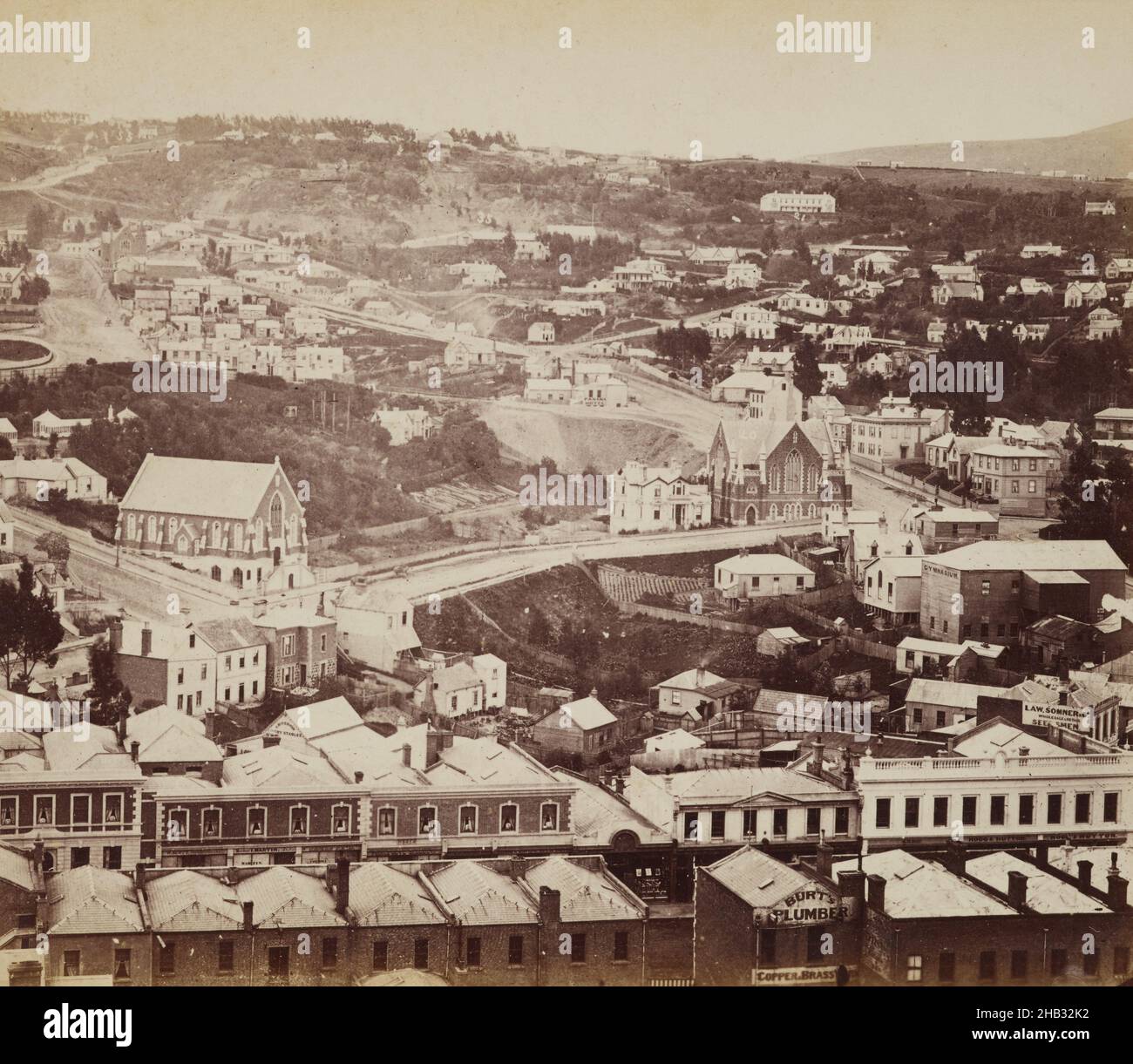 Panorama of Dunedin, Otago, NZ. From the album: Panorama of Dunedin ...