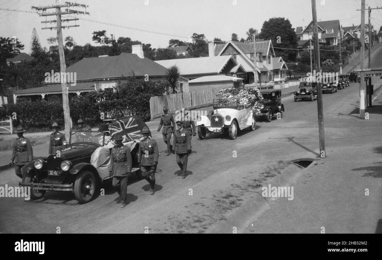 Funeral Procession, Unknown, circa 1930, black-and-white photography ...