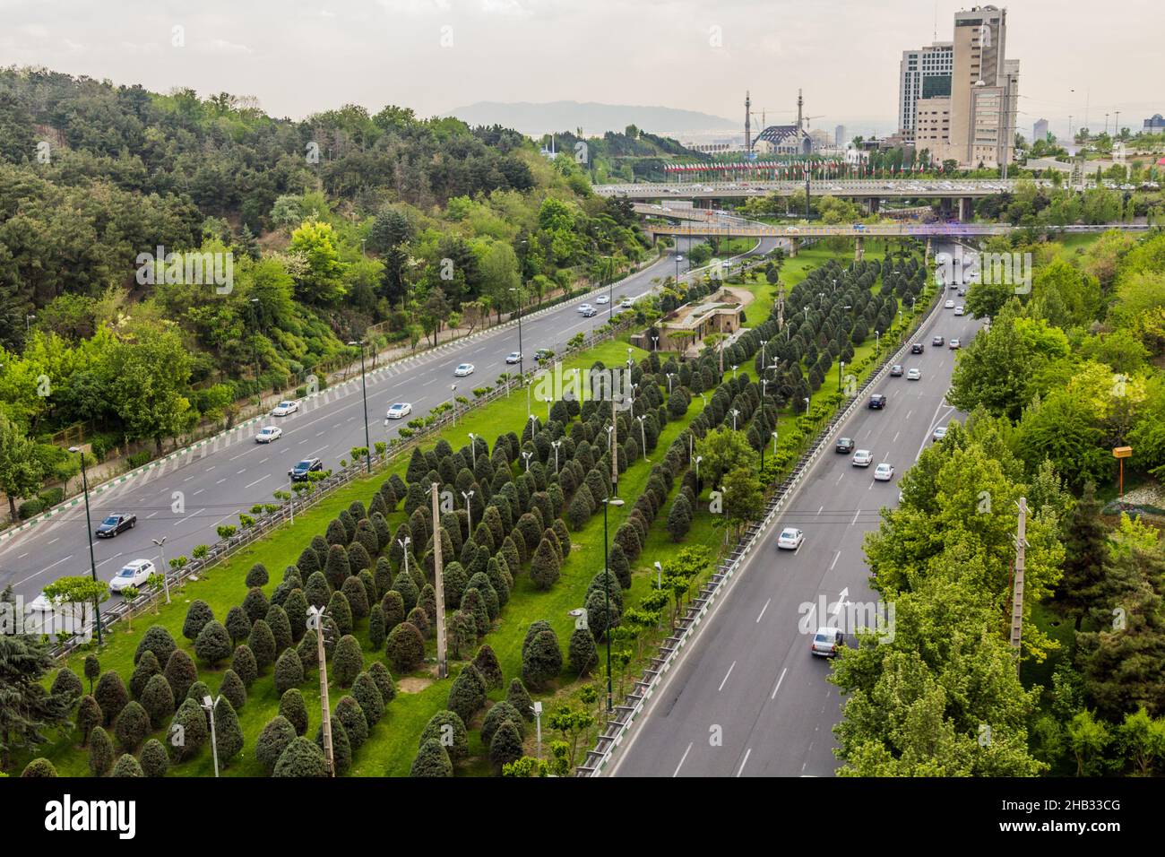 Highway in tehran iran hi-res stock photography and images - Alamy