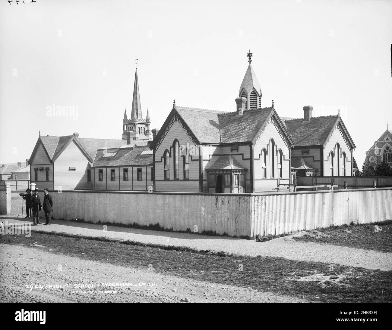 Public School, Sydenham, Christchurch, Burton Brothers studio ...