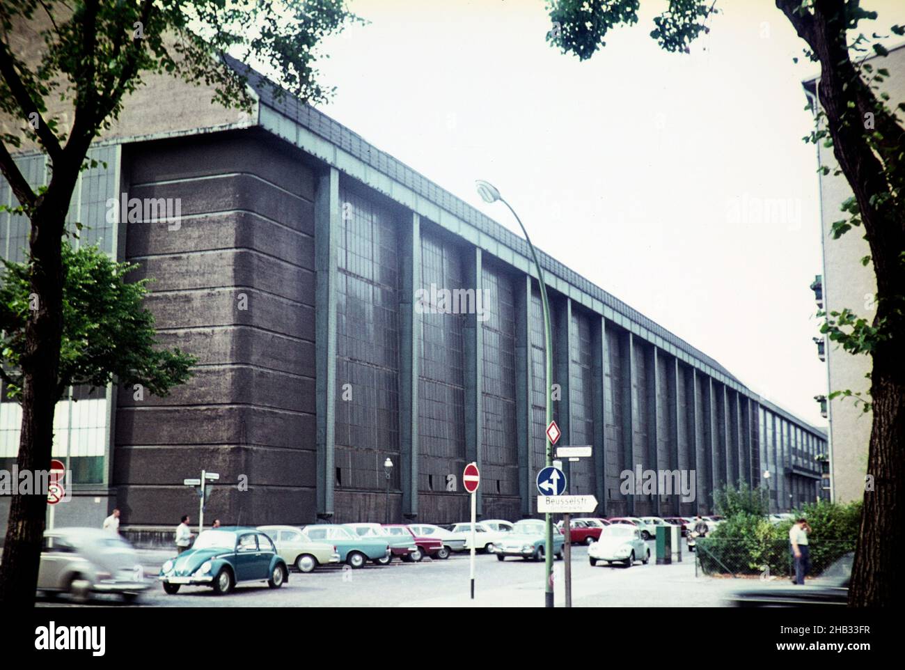 AEG turbine factory building, AEG-Turbinenfabrik, Berlin, Germany 1960s ...
