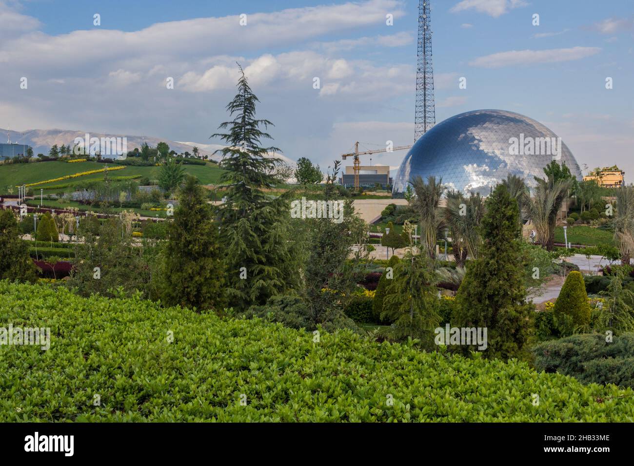 Holy Defence Panorama Museum in Tehran, Iran Stock Photo - Alamy