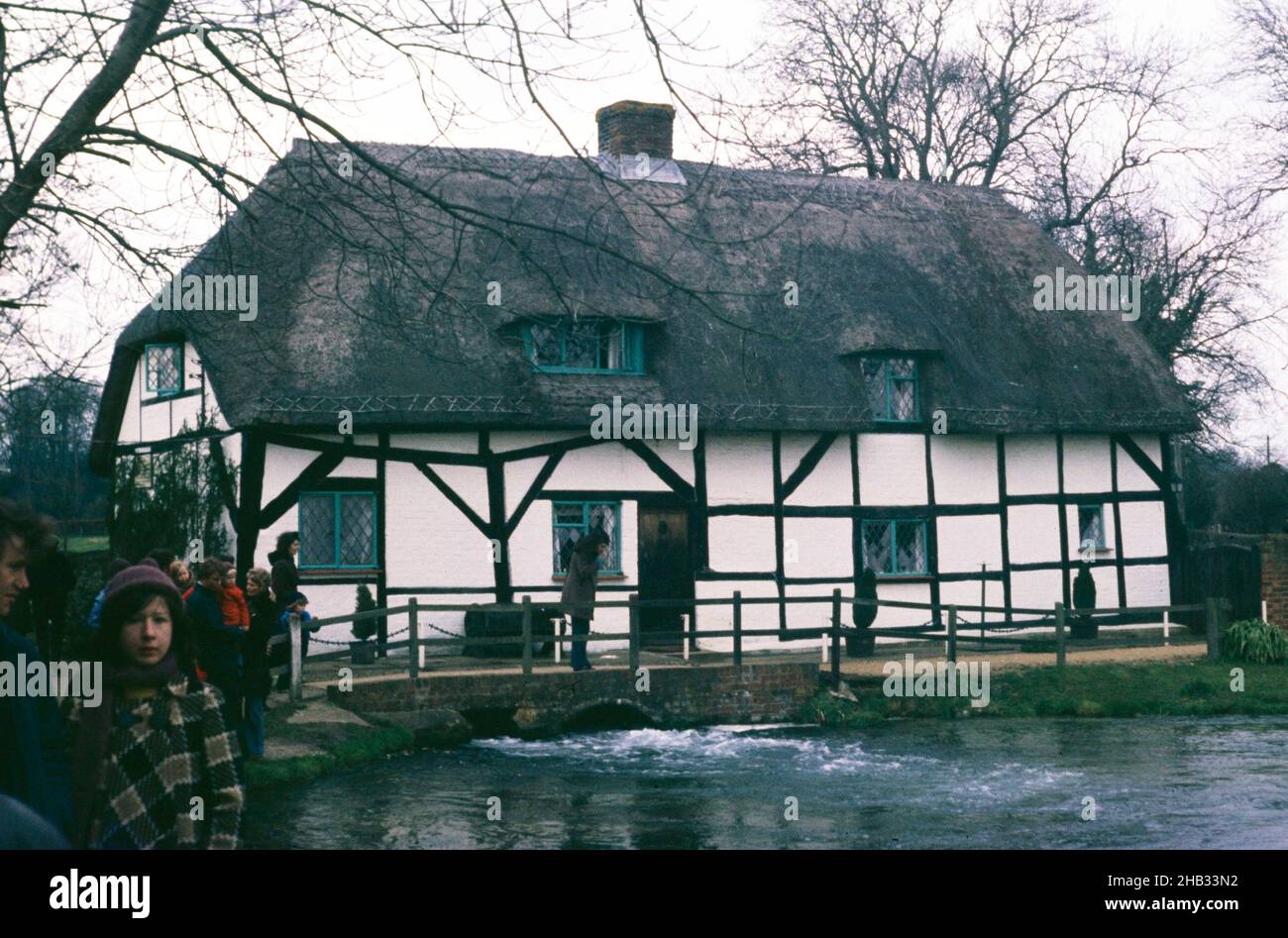 Fulling Mill on the River Alre, New Alresford, Hampshire, England Uk ...