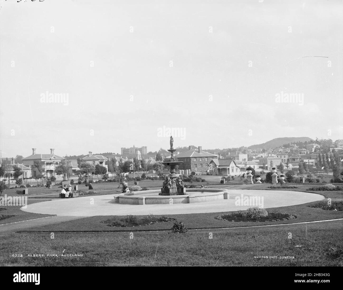 Albert Park, Auckland, Burton Brothers studio, photography studio ...