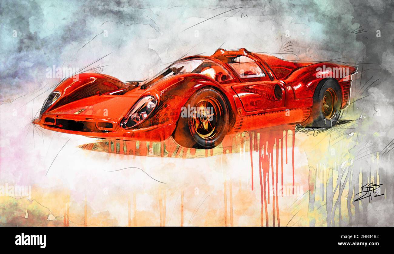 Ferrari 330 p4 hi-res stock photography and images - Alamy