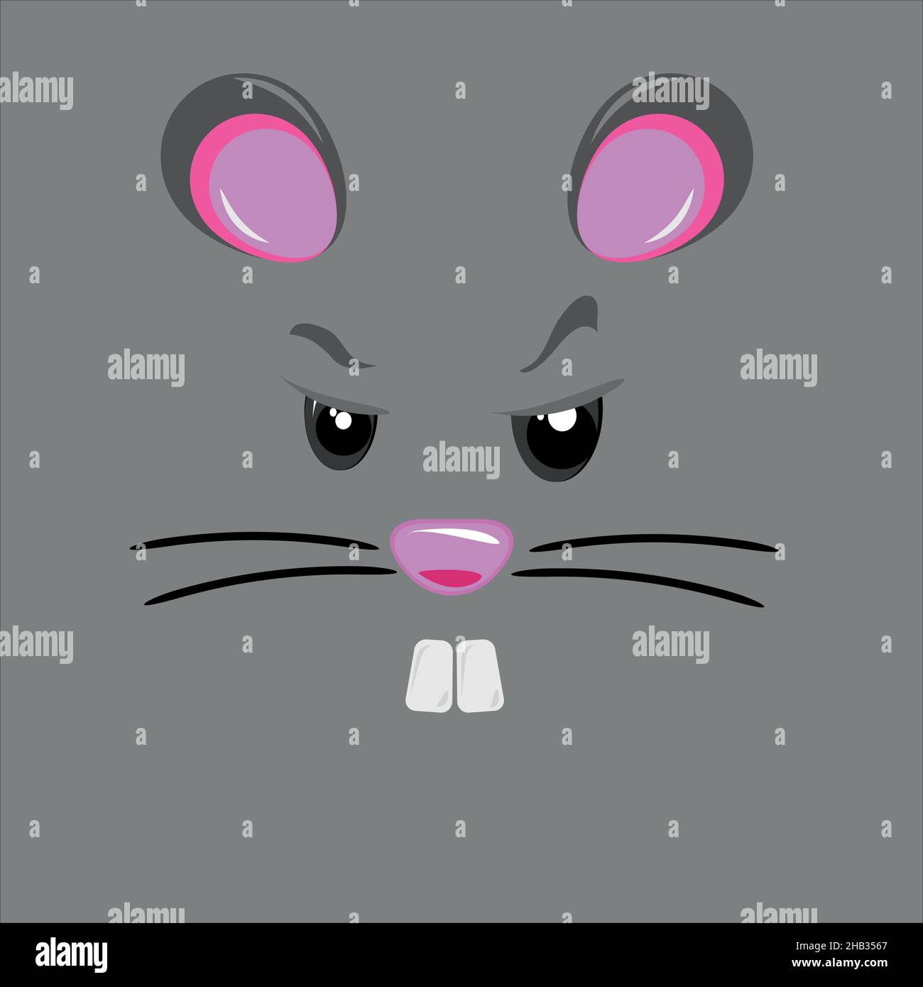 Angry Mouse Stock Vector Images - Alamy