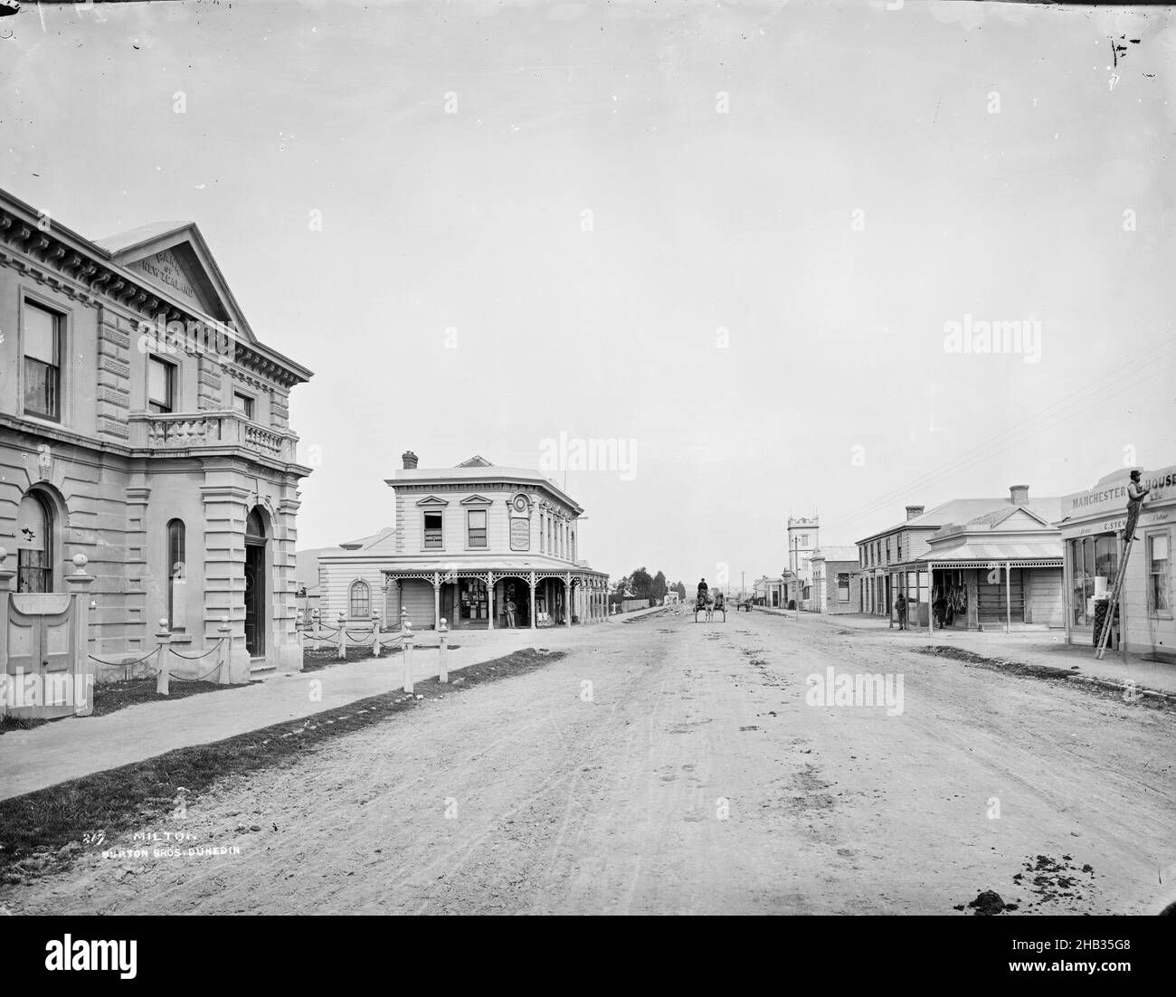 Milton, Burton Brothers studio, photography studio, 1870s, Dunedin ...