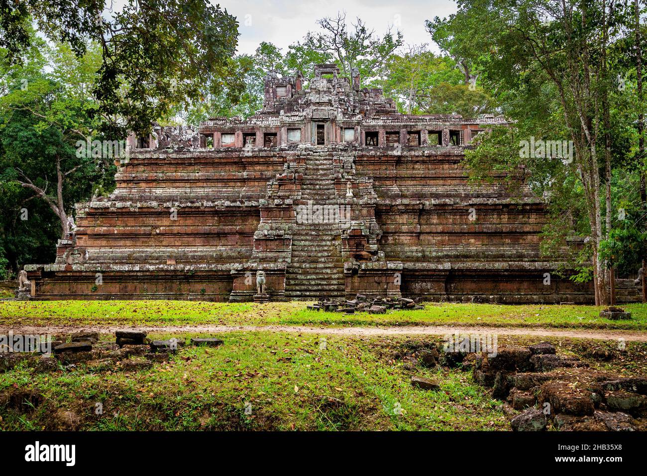 Ancient temple in Angkor, Cambodia Stock Photo - Alamy