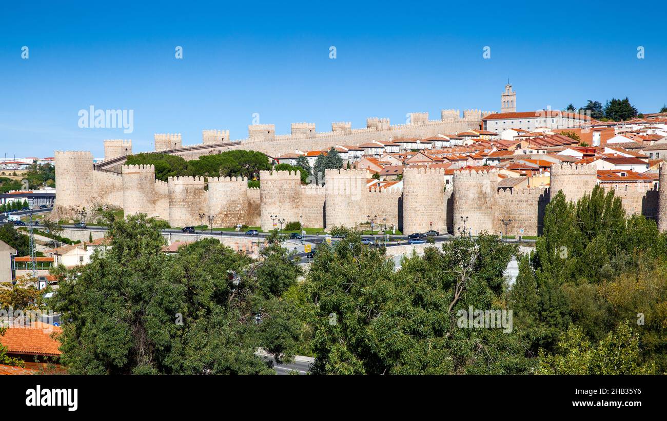 Avila panorama view hi-res stock photography and images - Alamy