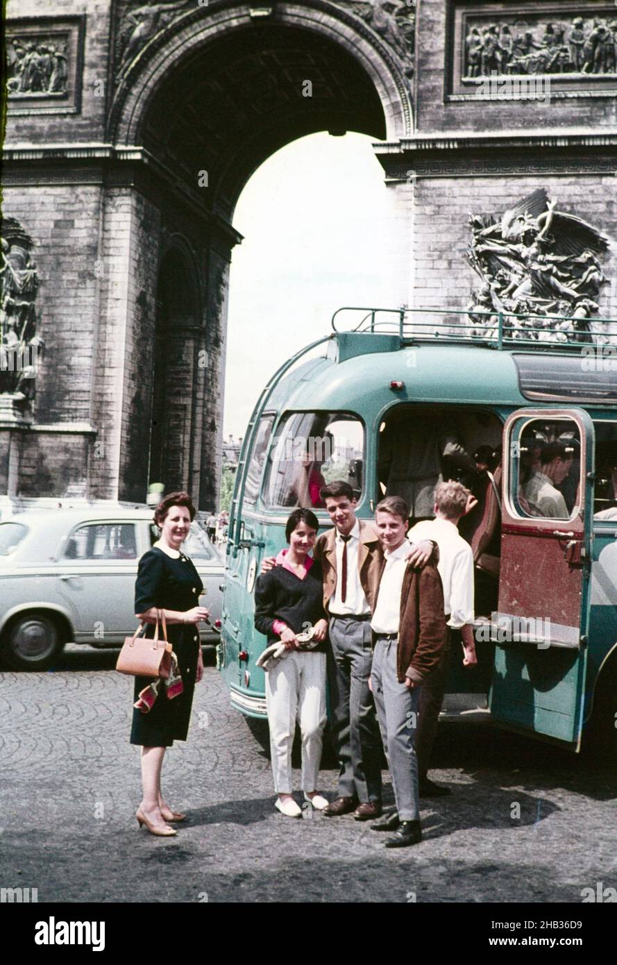 1960s paris bus hi-res stock photography and images - Alamy