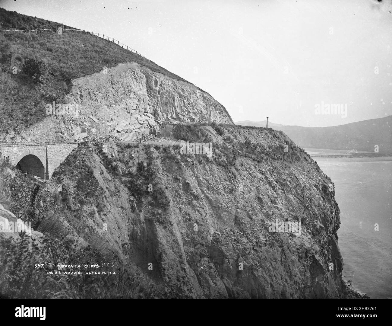 Purakanui Cliffs, Burton Brothers studio, photography studio, New ...