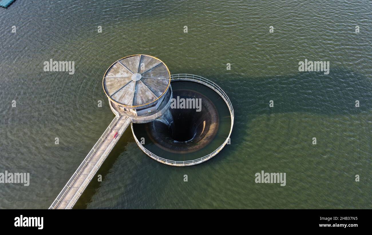 Aerial view of Ardingly Resevoir Stock Photo - Alamy