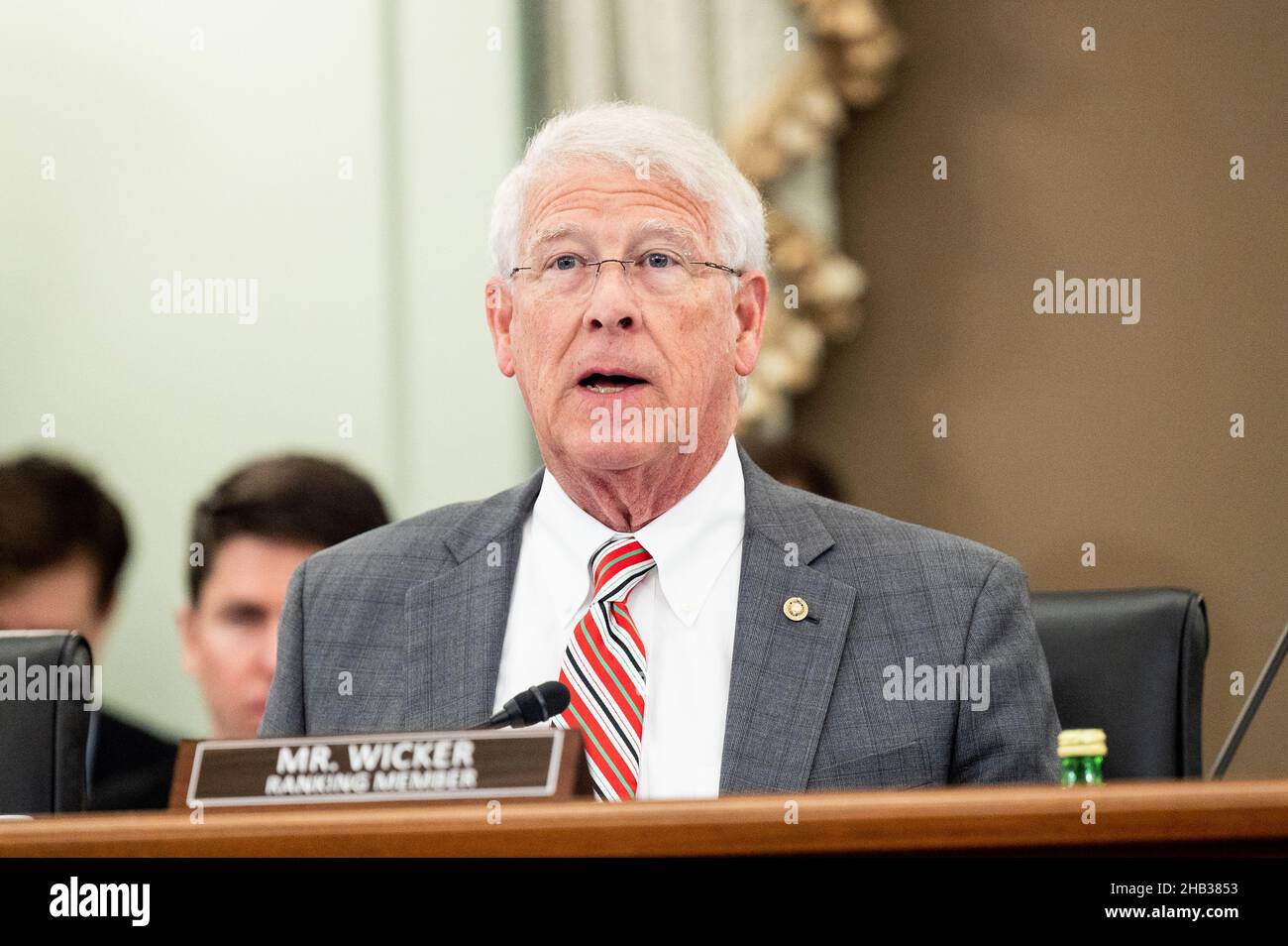 Washington DC, USA. 16th Dec, 2021. U.S. Senator Roger Wicker (R-MS ...