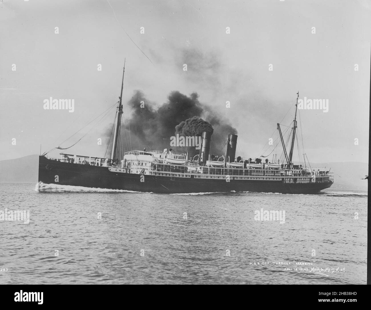 U.S.S. Cos Turbine Maheno, Muir & Moodie studio, photography studio ...