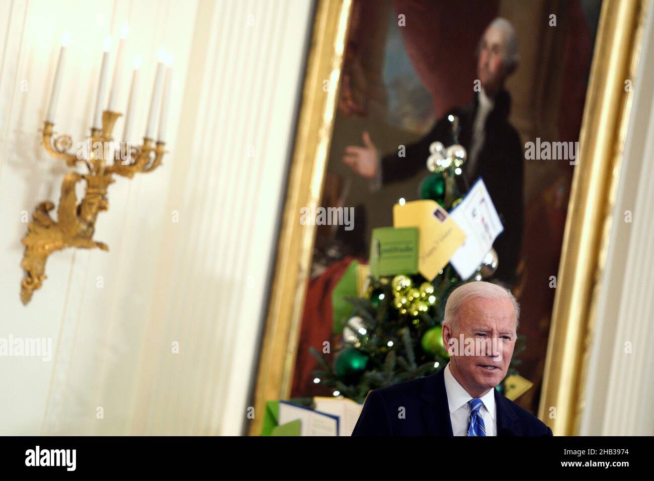 United States President Joe Biden speaks before awarding the Medal of ...