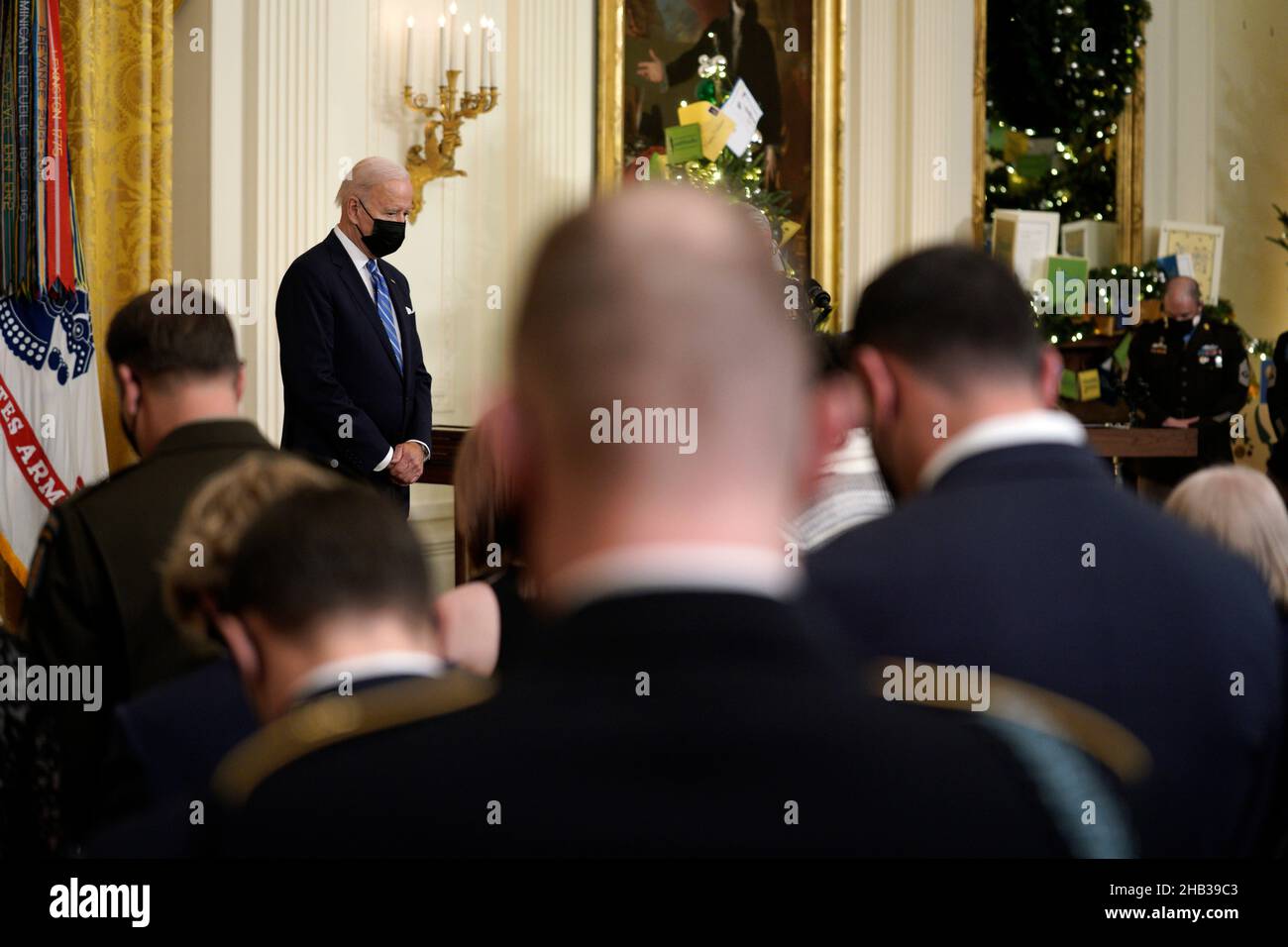 United States President Joe Biden speaks before awarding the Medal of ...