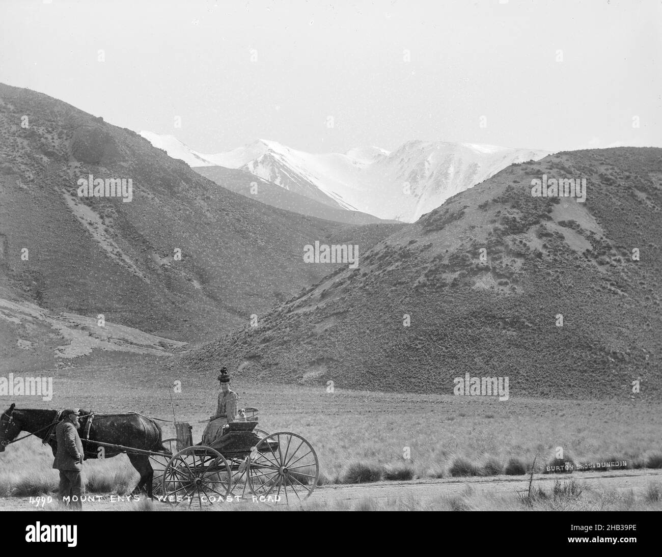 Mount Enys, West Coast Road, Burton Brothers studio, photography studio ...