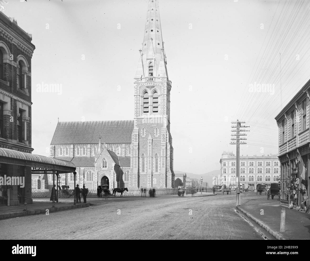Christchurch colombo street hi-res stock photography and images - Alamy