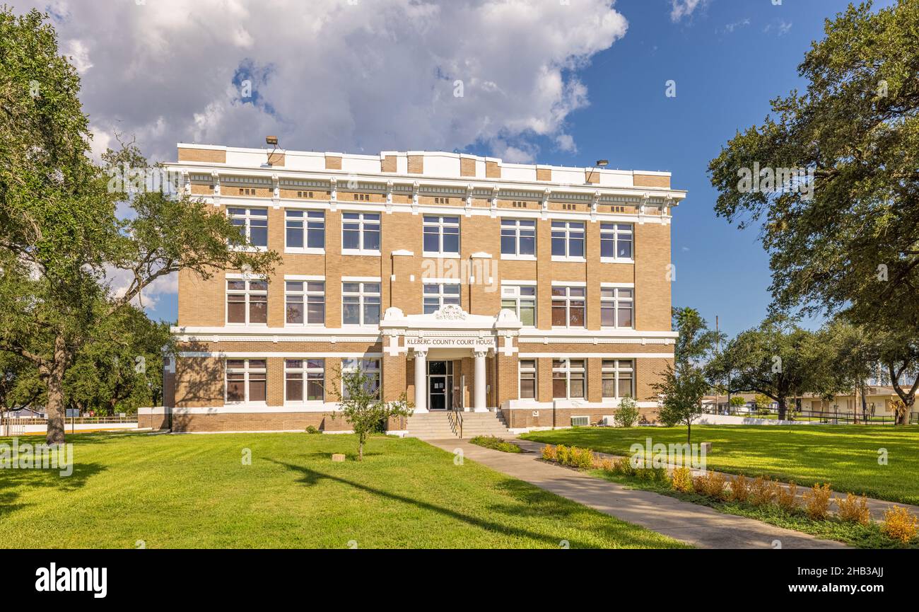 Kingsville, Texas, USA - September 18, 2021: The Kleberg County ...