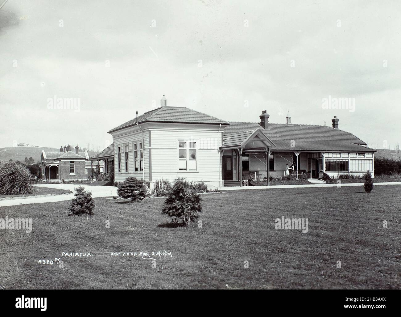 Pahiatua, Muir & Moodie studio, February 1909, Pahiatua Stock Photo - Alamy