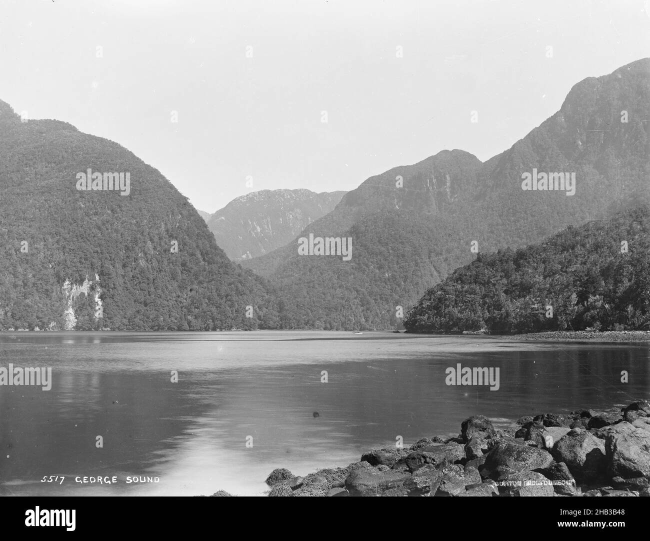 George Sound, Burton Brothers studio, photography studio, 1893, Dunedin ...