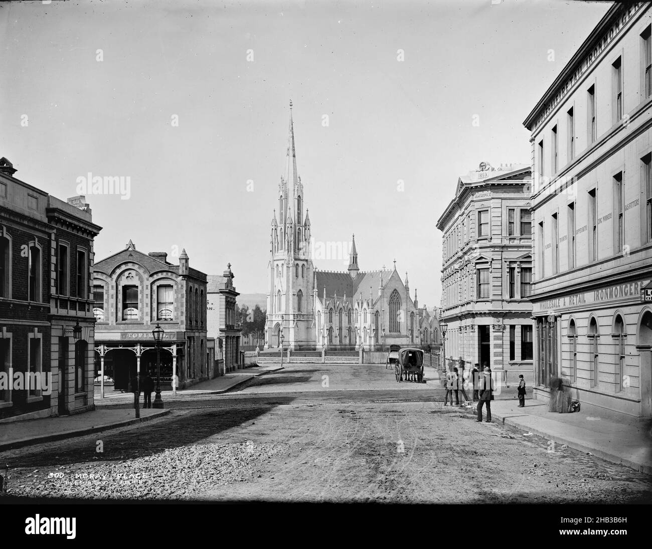 Moray Place, Burton Brothers studio, photography studio, Dunedin, black ...