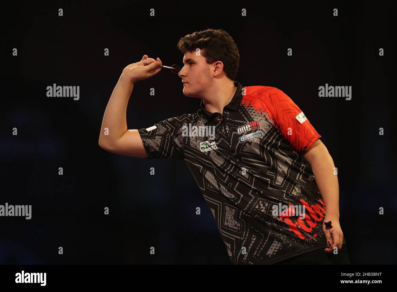 London, UK. 16th Dec, 2021. 16th December 2021; Alexandra Palace, London, England: The William ...