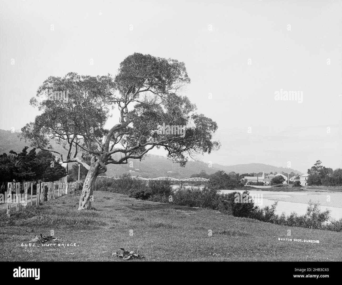 Hutt Bridge, Burton Brothers studio, photography studio, 1880s, New ...