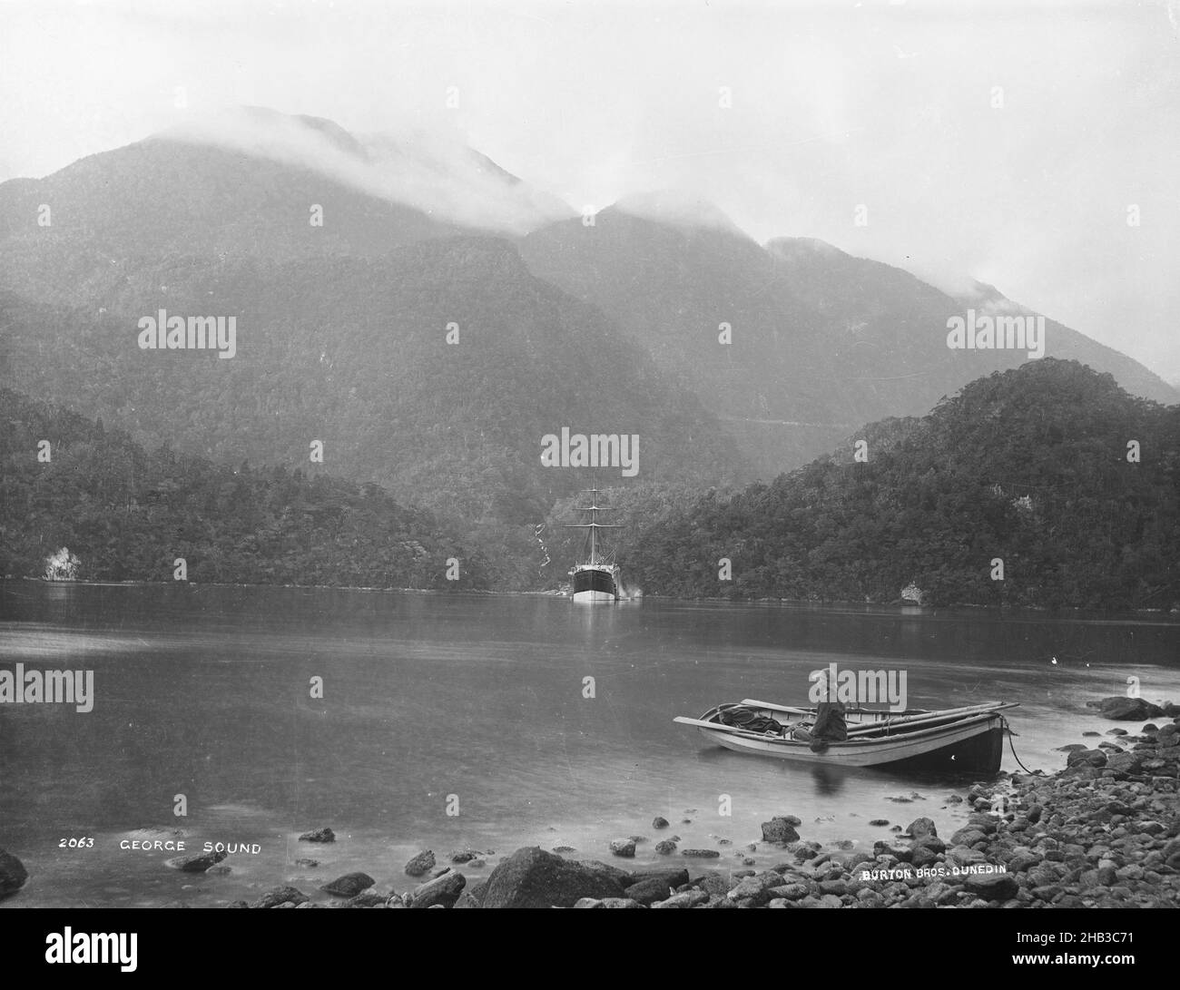 George Sound, Burton Brothers studio, photography studio, New Zealand ...