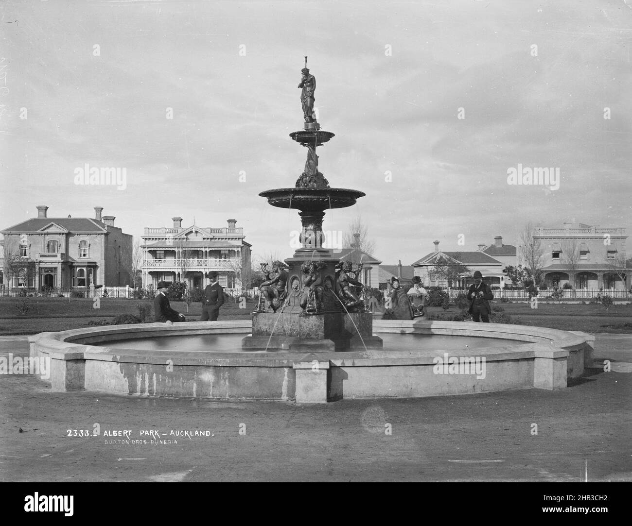 Albert Park, Auckland, Burton Brothers studio, photography studio ...