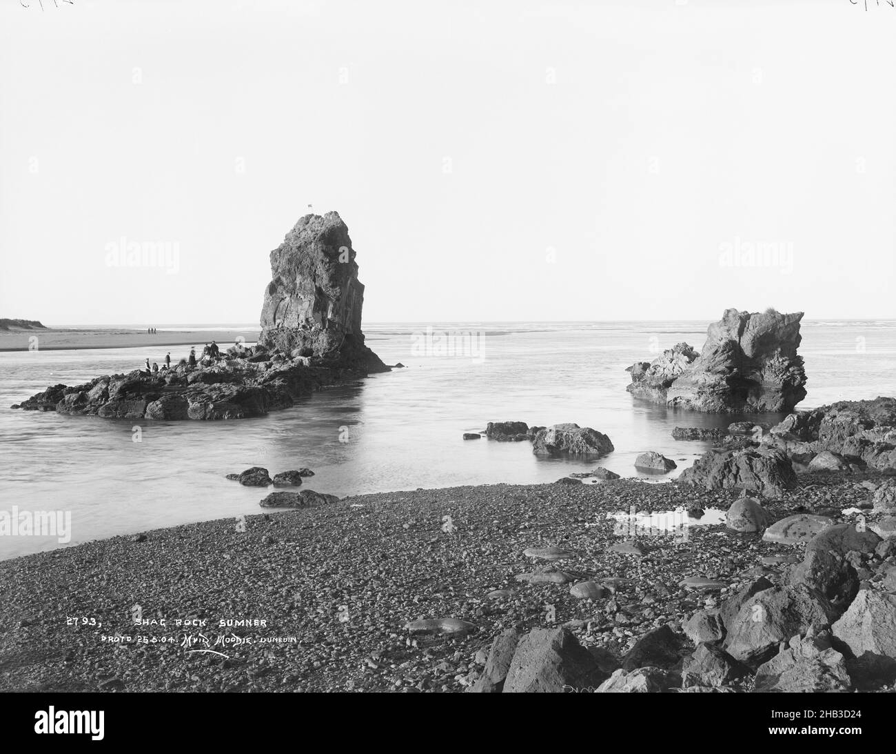 Shag Rock, Sumner, Muir & Moodie studio, photography studio, New ...