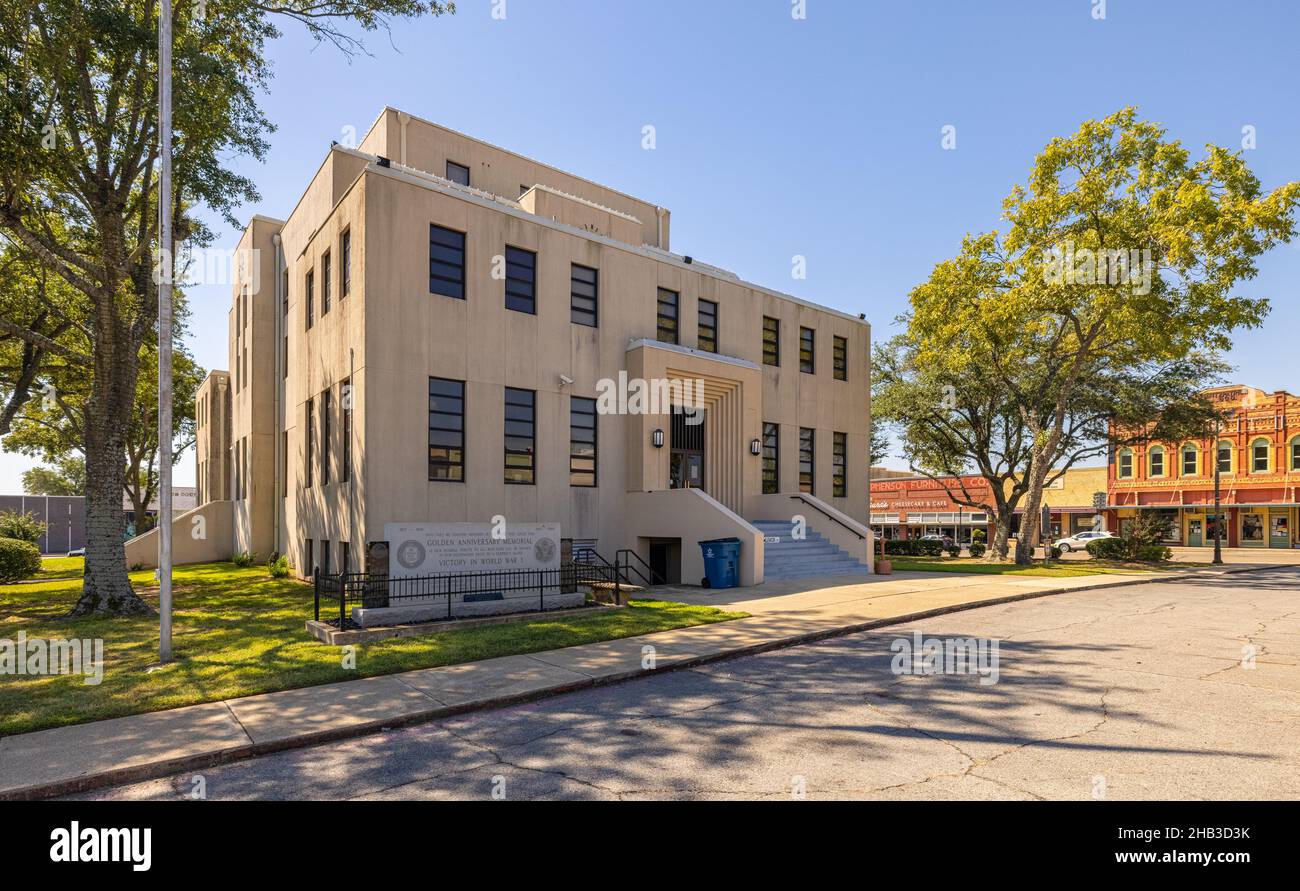 Mount Pleasant, Texas, USA - September 26, 2021: The Titus County ...