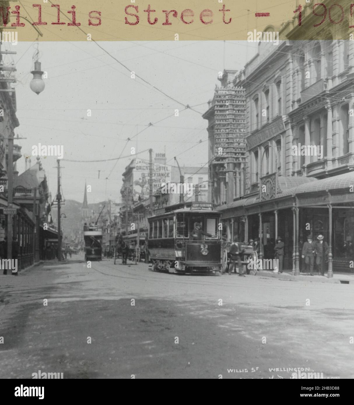 Willis Street, Wellington, Muir & Moodie studio, photography studio, 30 ...