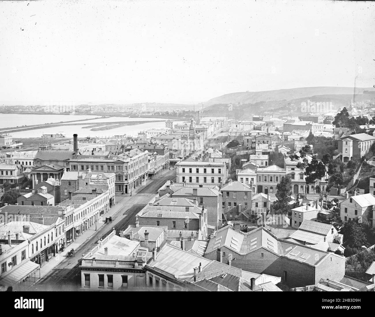 [Dunedin panorama], Burton Brothers studio, photography studio, New ...