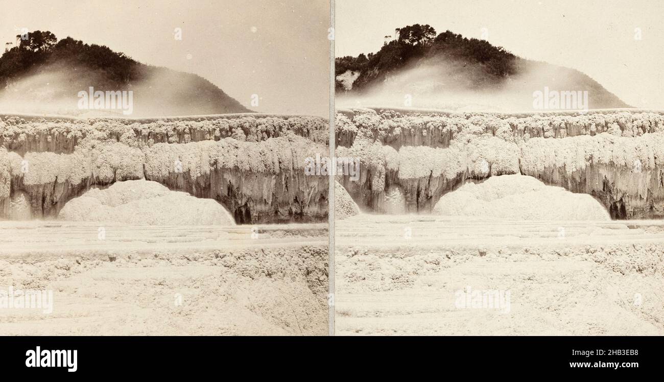 White Terrace Hot Springs, Burton Brothers studio, photography studio ...