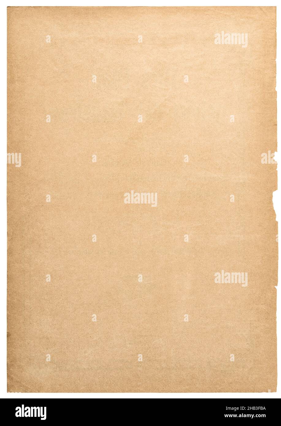 Old paper sheet texture isolated on white background Stock Photo - Alamy