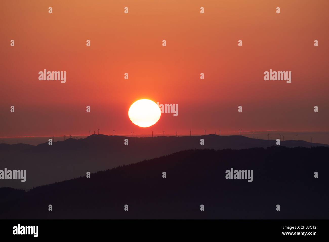 Many colors of sunset hi-res stock photography and images - Alamy